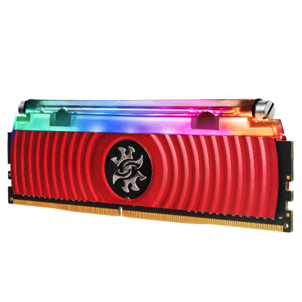 Adata Ddr4 16gb (2x8) 3200mhz Xpg Spectrix D80 Led-Rgb Red | Quonty.com